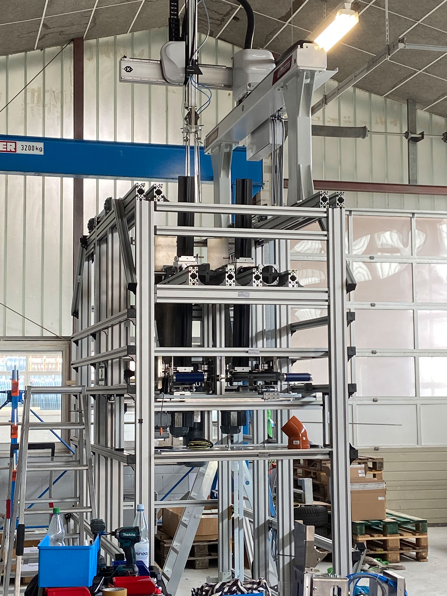 4-fold ring inserter system delivered to Ostendorf - Gilz Tech